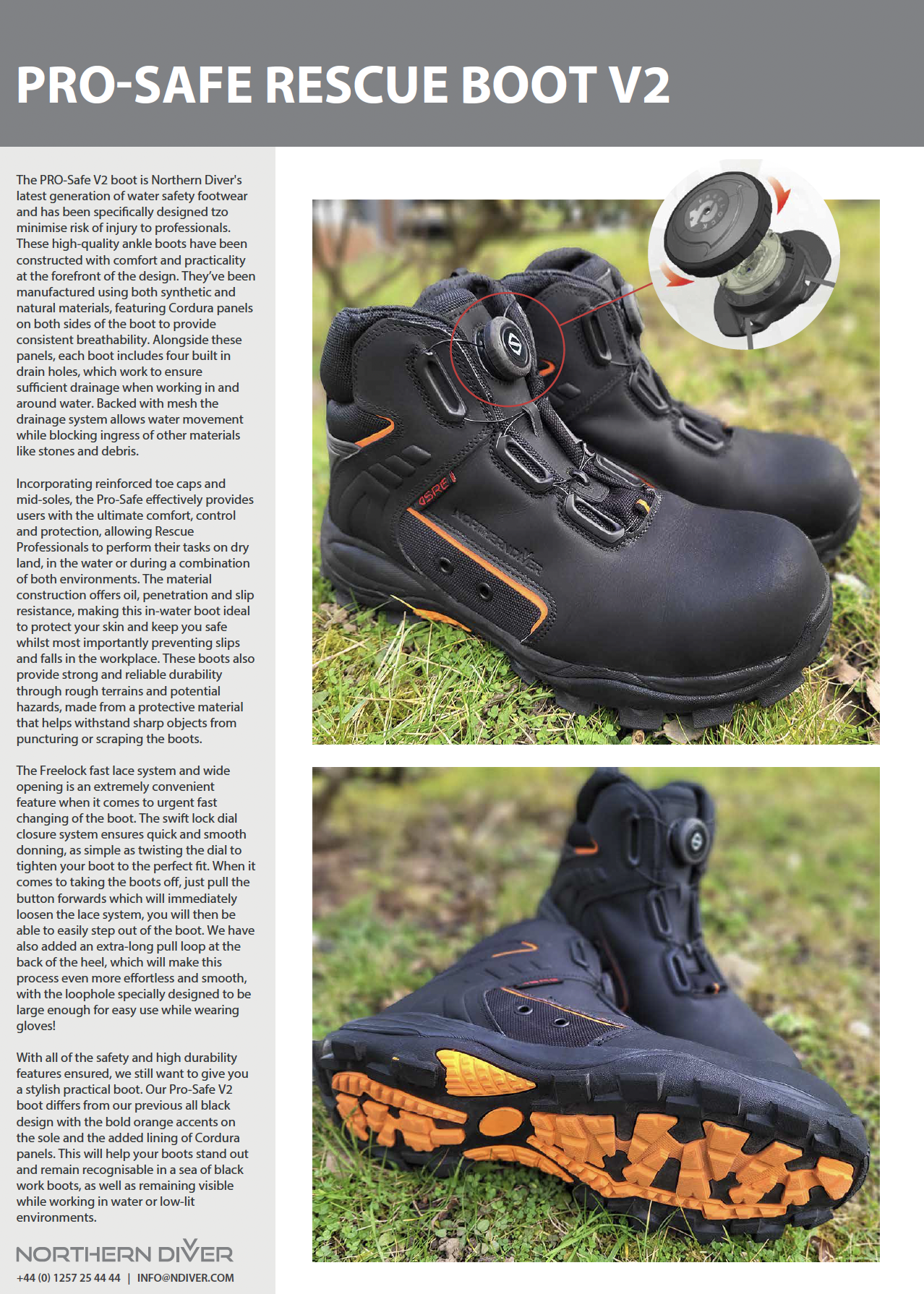 PRO-Safe Boots V2 | NDiver Military